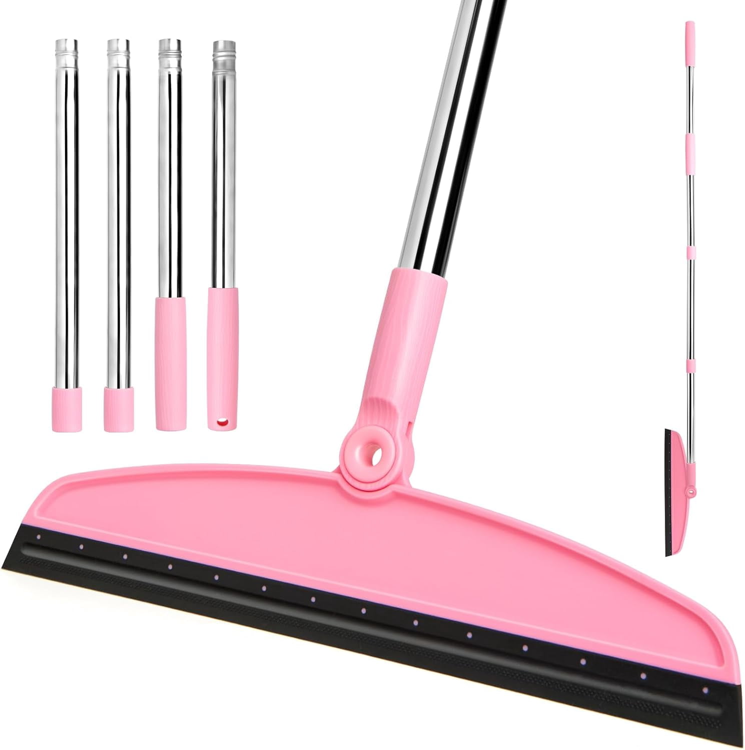 Hltaqw Silicone Air Broom Multifunction Broom with Long Handle ...