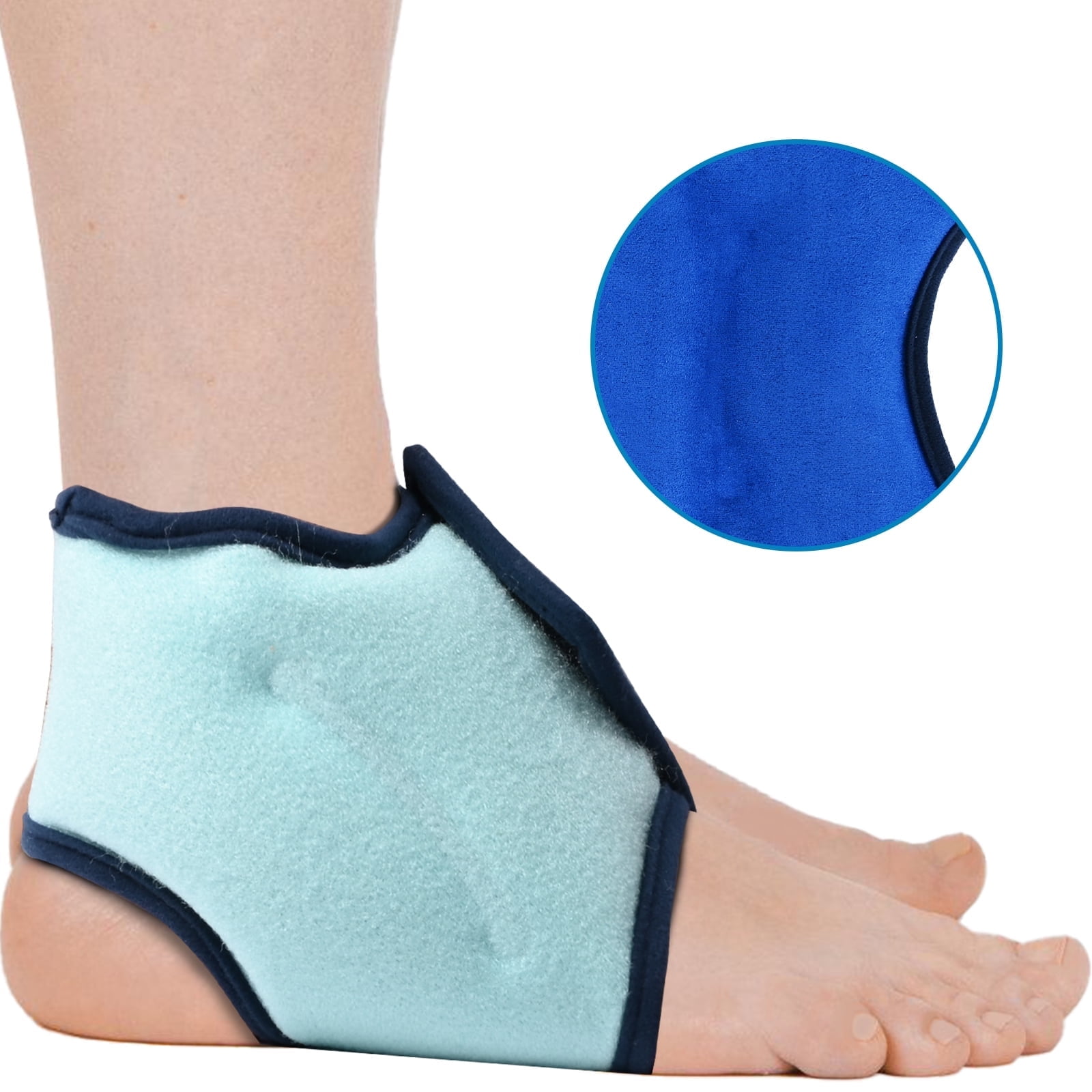 Hlthsky Ankle Ice Pack Wrap,Plantar Fasciitis,Foot Pain Relief,Ankle Ice Pack for Injury ...