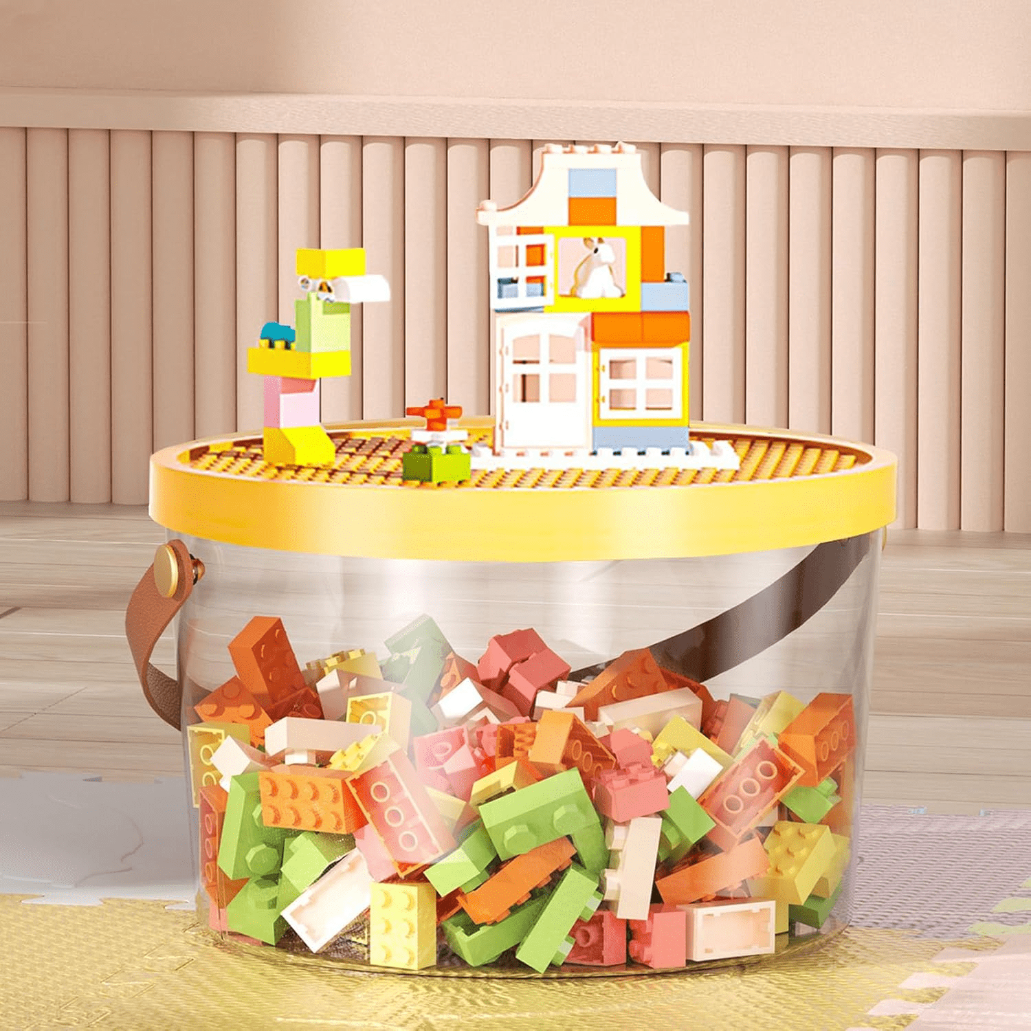 Hltop Toys Organizer Storage Case for Toy Stackable Building Blocks ...