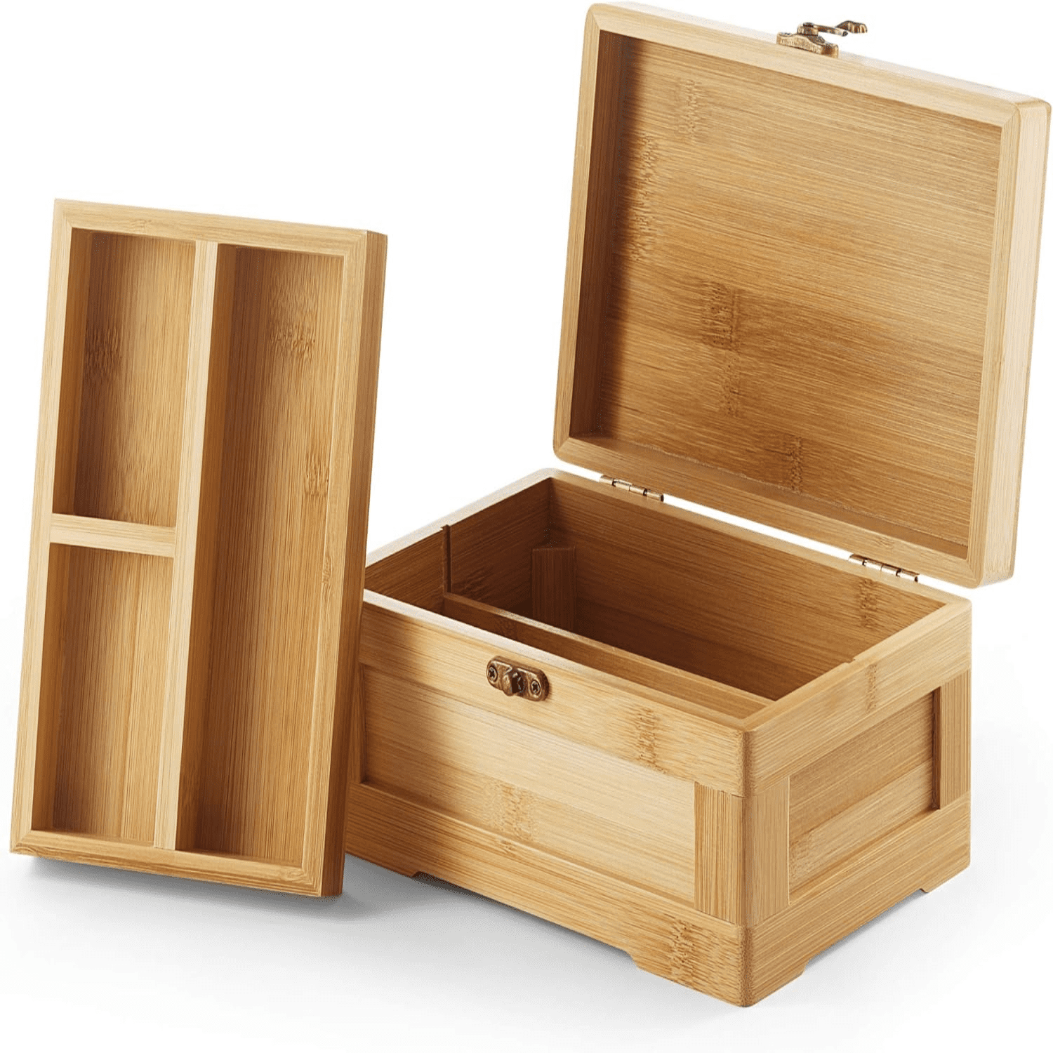 Hltop Wooden Stash with Rolling Tray Stash Combo to Organise your Herbs ...
