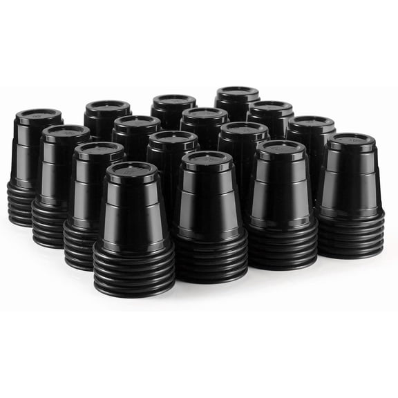Whisc 2 oz Disposable Red Shot Glasses, 36 pack Plastic Shot Cups for ...