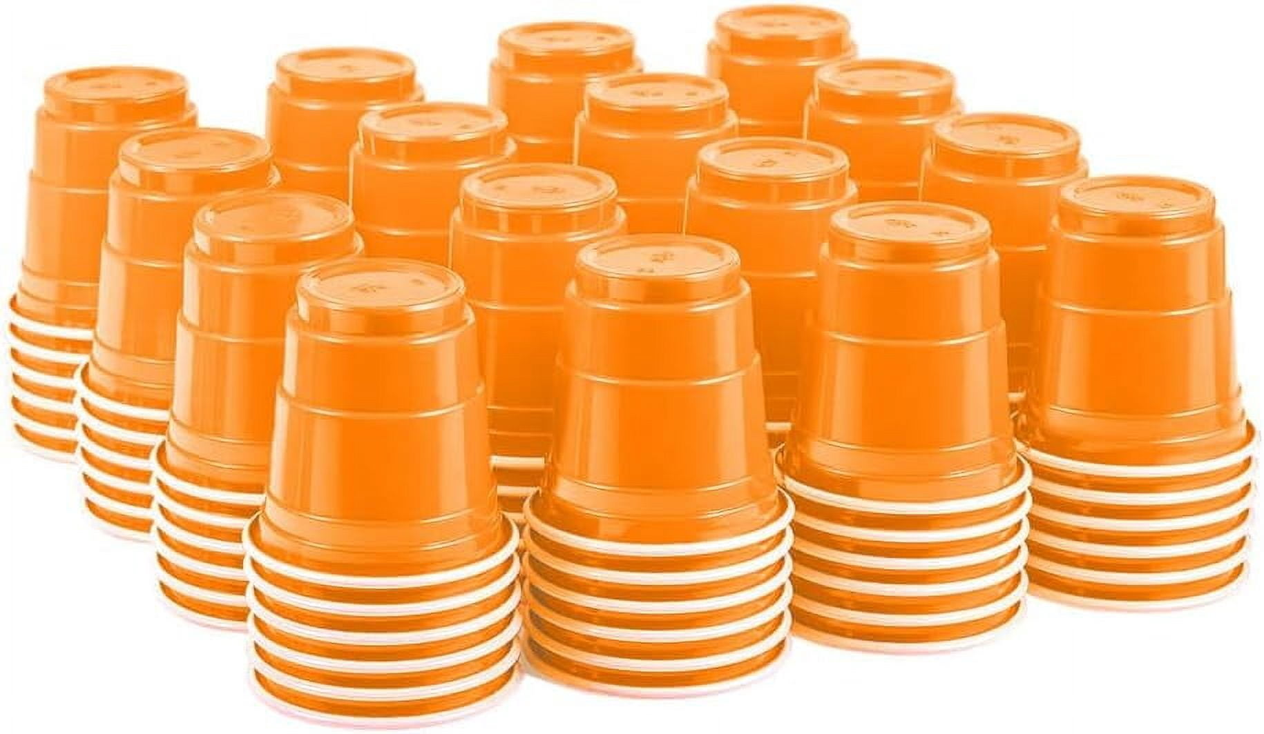 Hltser 100ct 2oz. Mini Red Shot Cups Disposable and Small Size Perfect ...