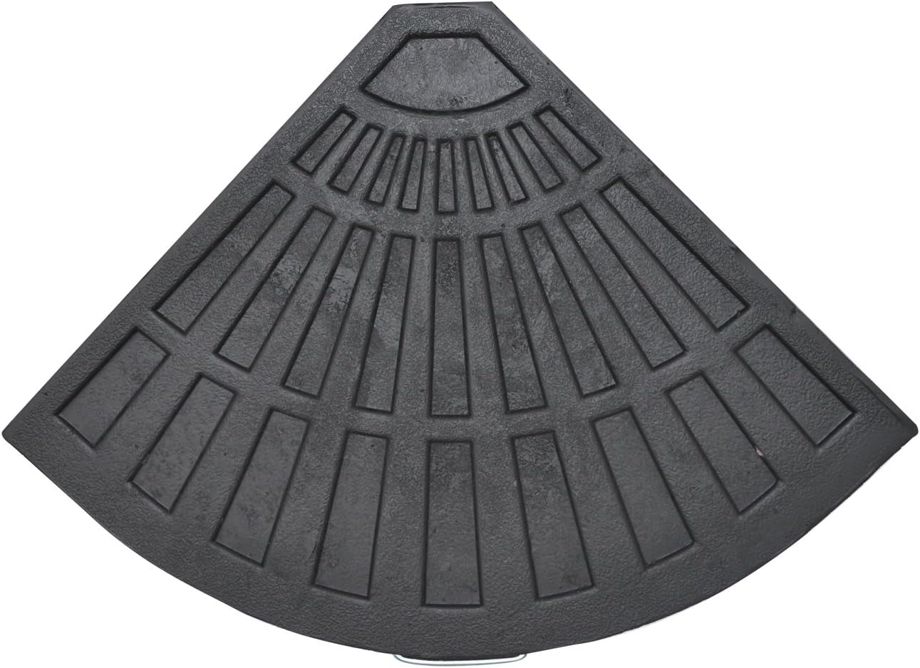 Hltser 30 lbs Resin Base Weight Fan Shaped Stand - Walmart.com