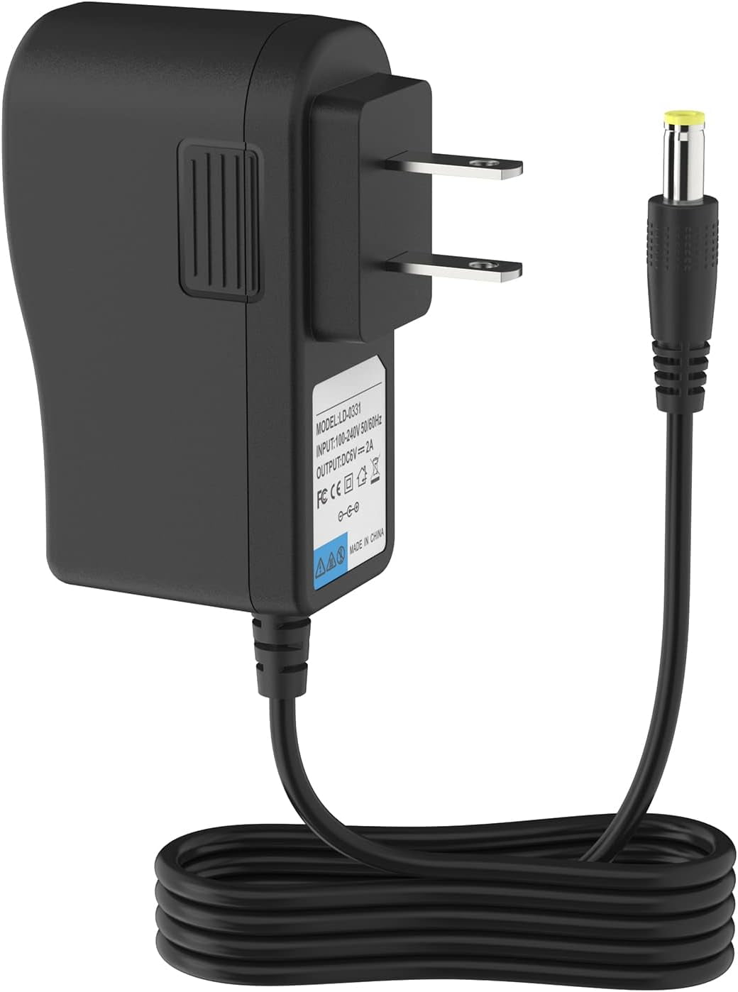 Hltser 6V AC Power Adapter for iTouchless Automatic Sensor Trash Cans 2 ...