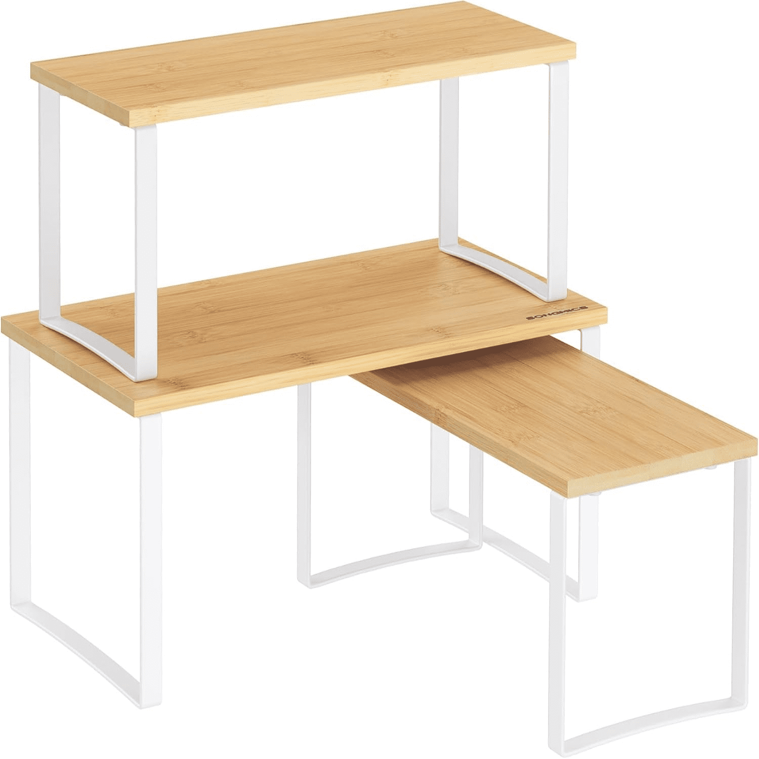 Hltser Cabinet Organizer Shelf Kitchen Counter Shelves Kitchen Storage ...