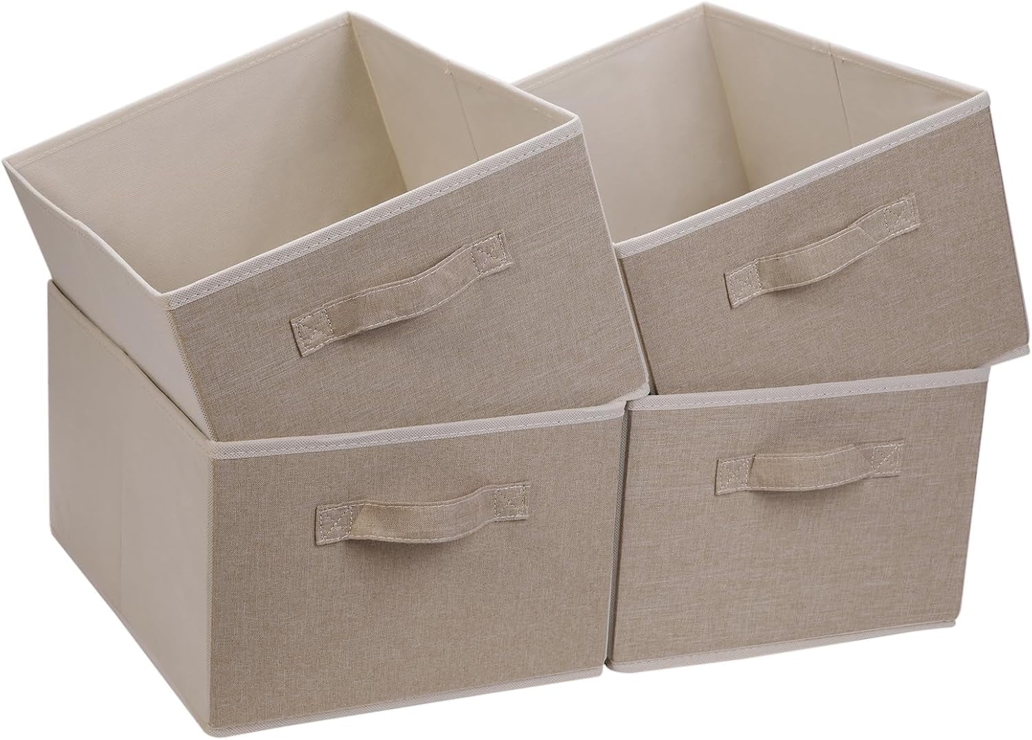 Hltser Collapsible Sorage Bins Storage Cubes Baskets Collapsible Fabric ...