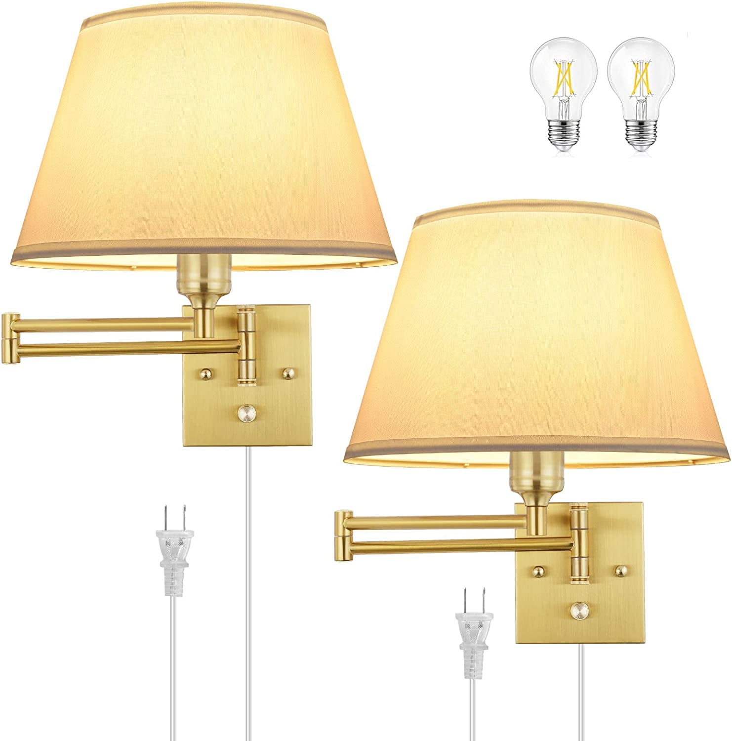 Hltser Dimmable Wall Sconce Remote Control Dimming 10-100% and ...