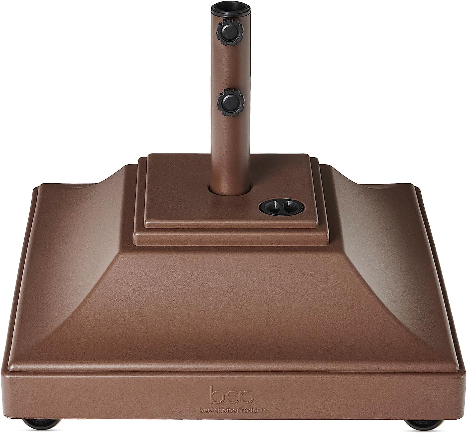 Hltser Fillable Mobile Base Heavy Duty Base Square Tiered Market Stand ...