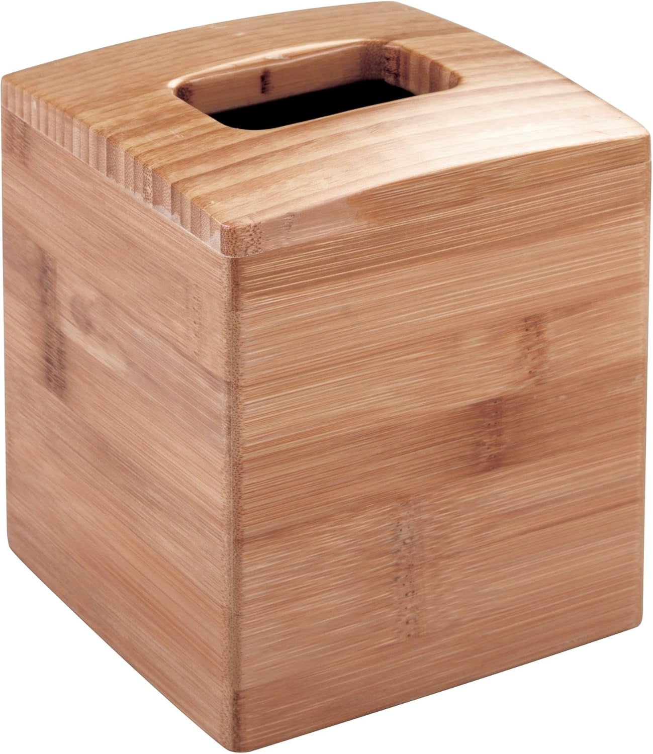 Hltser Formbu Bamboo Facial Cover Boutique Container for Bathroom ...