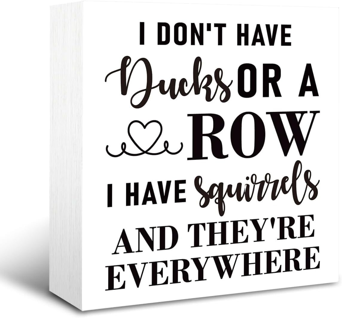 Hltser Inspirational Work Sign Work Humor Rustic Box Sign Decor ...