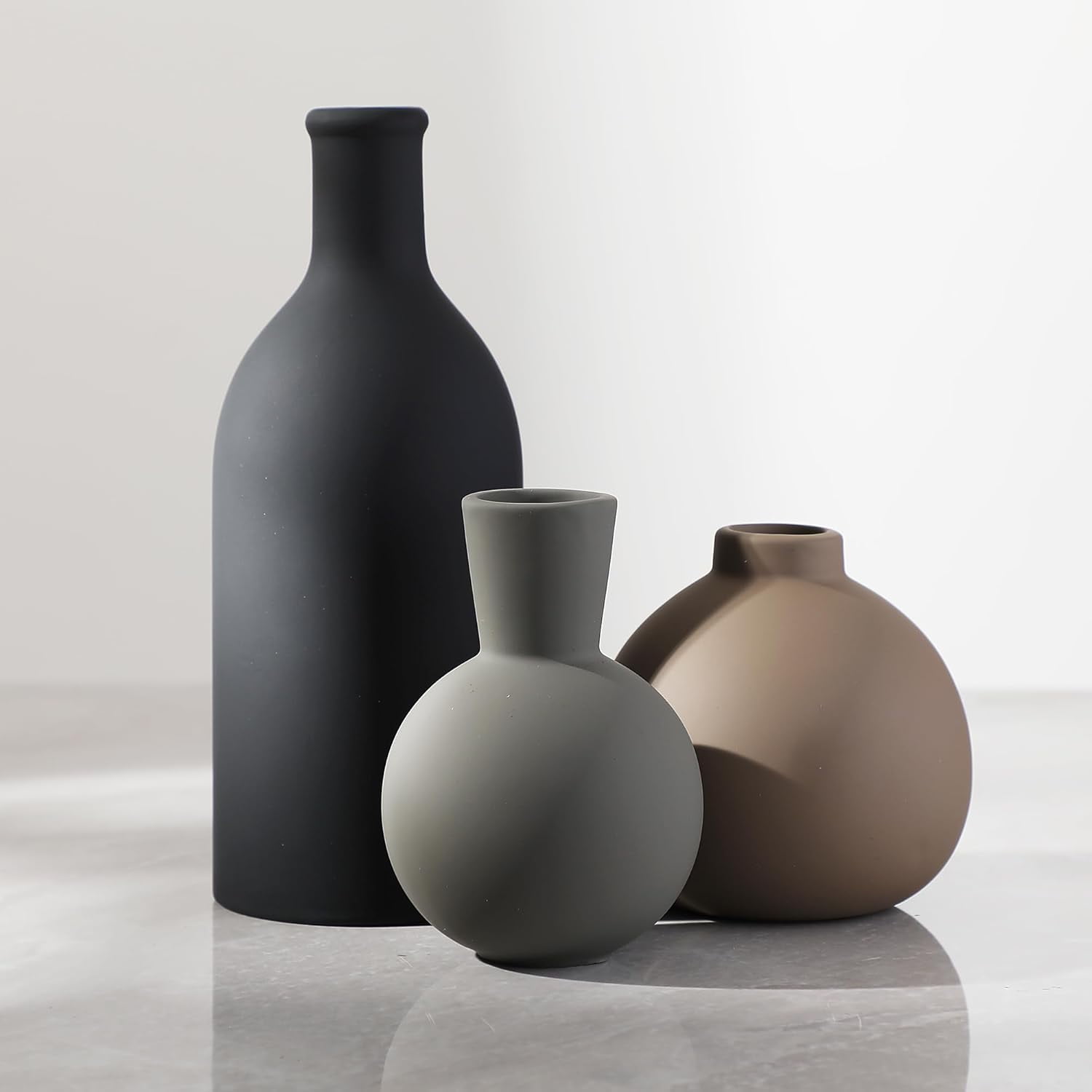 Hltser KFHDMCV Ceramic Vase Vases Decor Rustic Farmhouse Decor Pottery ...