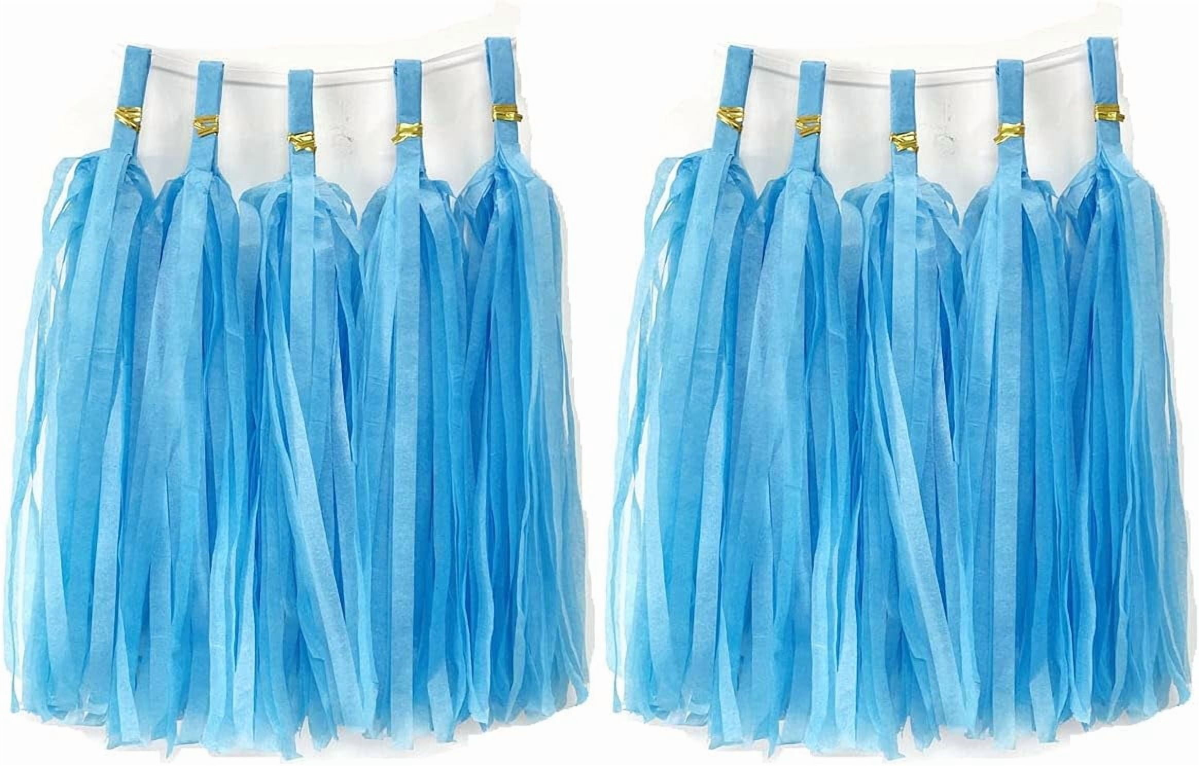 Hltser Tissue Paper Tassels Garland Banner Table Decor Party Banner ...