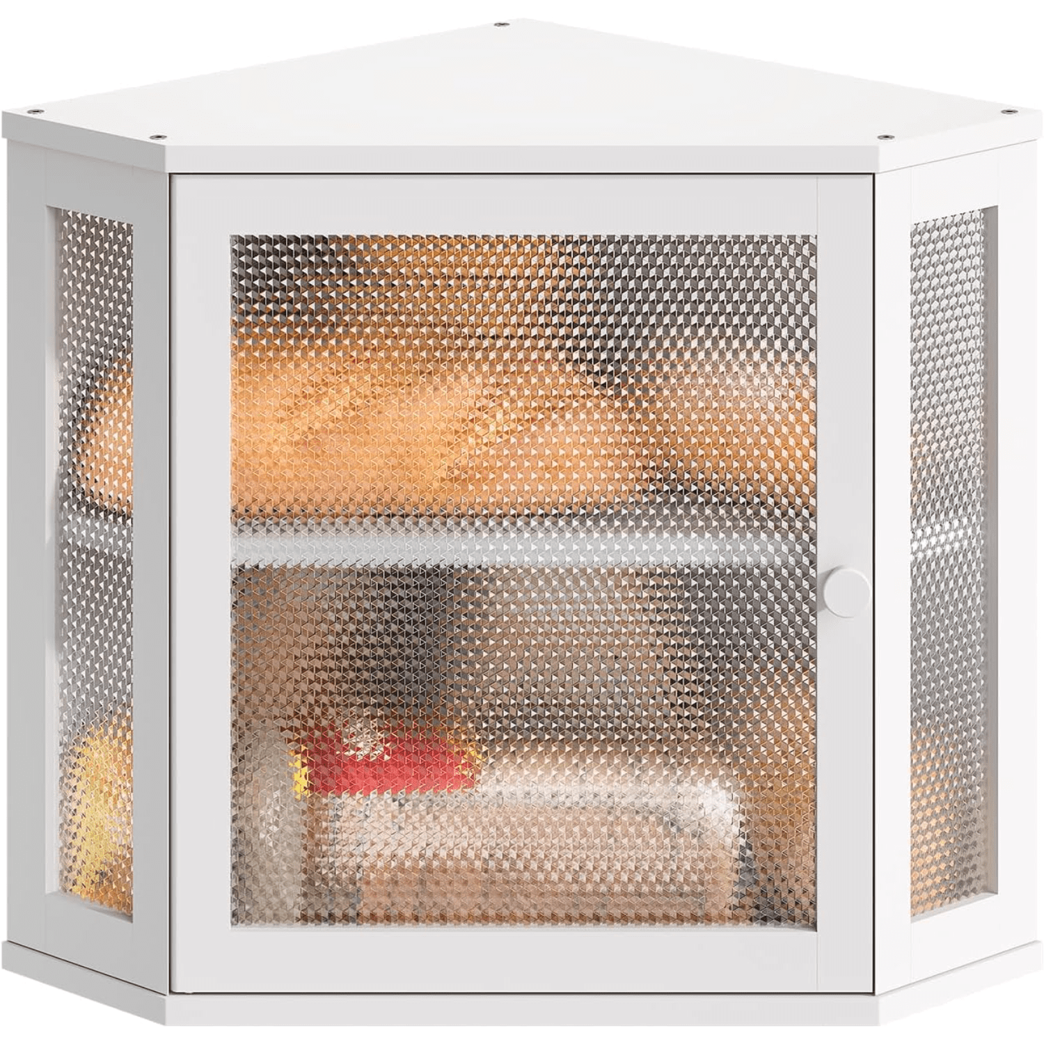 Hltsor Corner Bread Kitchen Countertop Extra Large Capacity Farmhouse ...