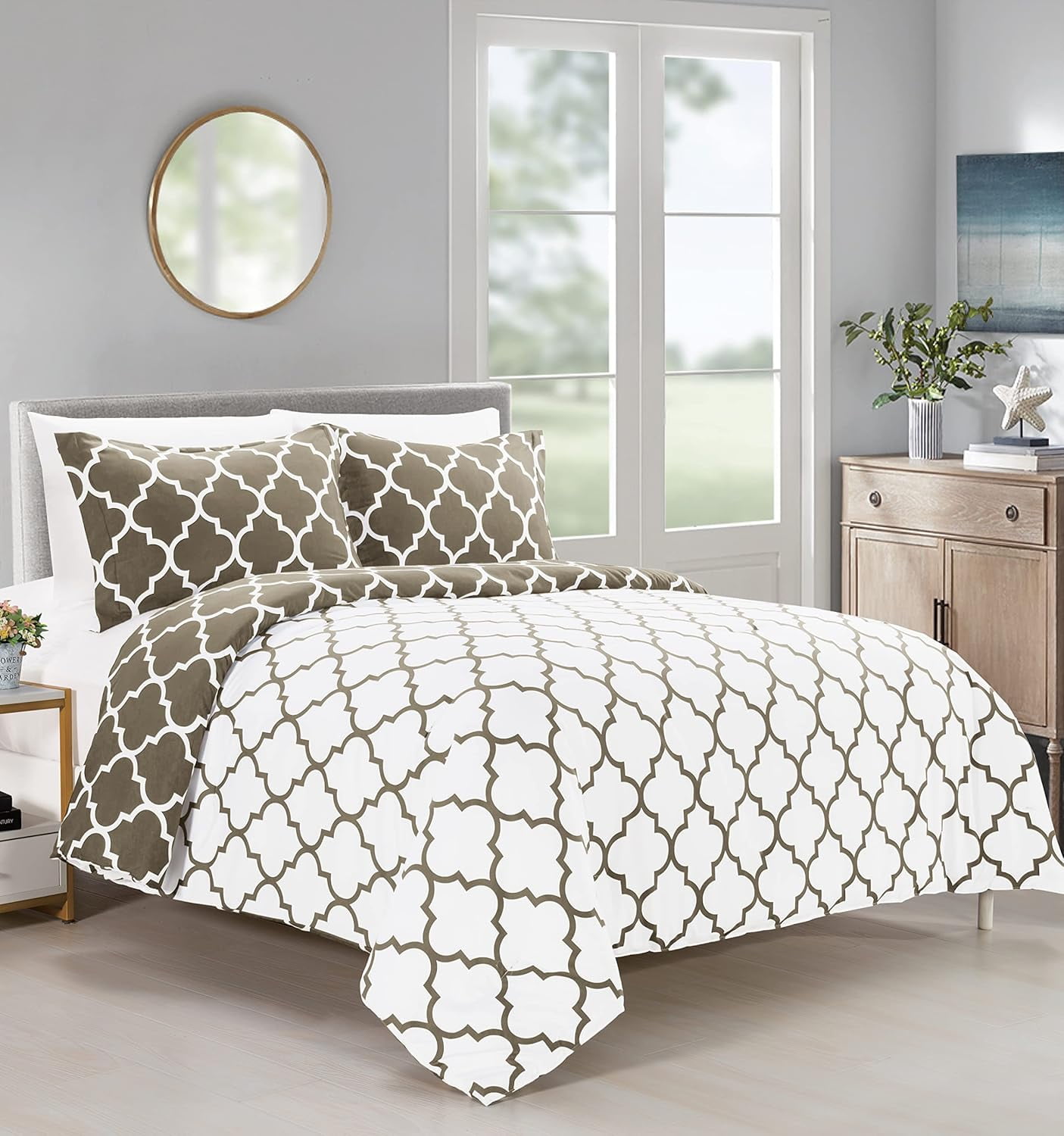 Hltwos All Season Comforter and Year Round Medium Weight Super Soft ...