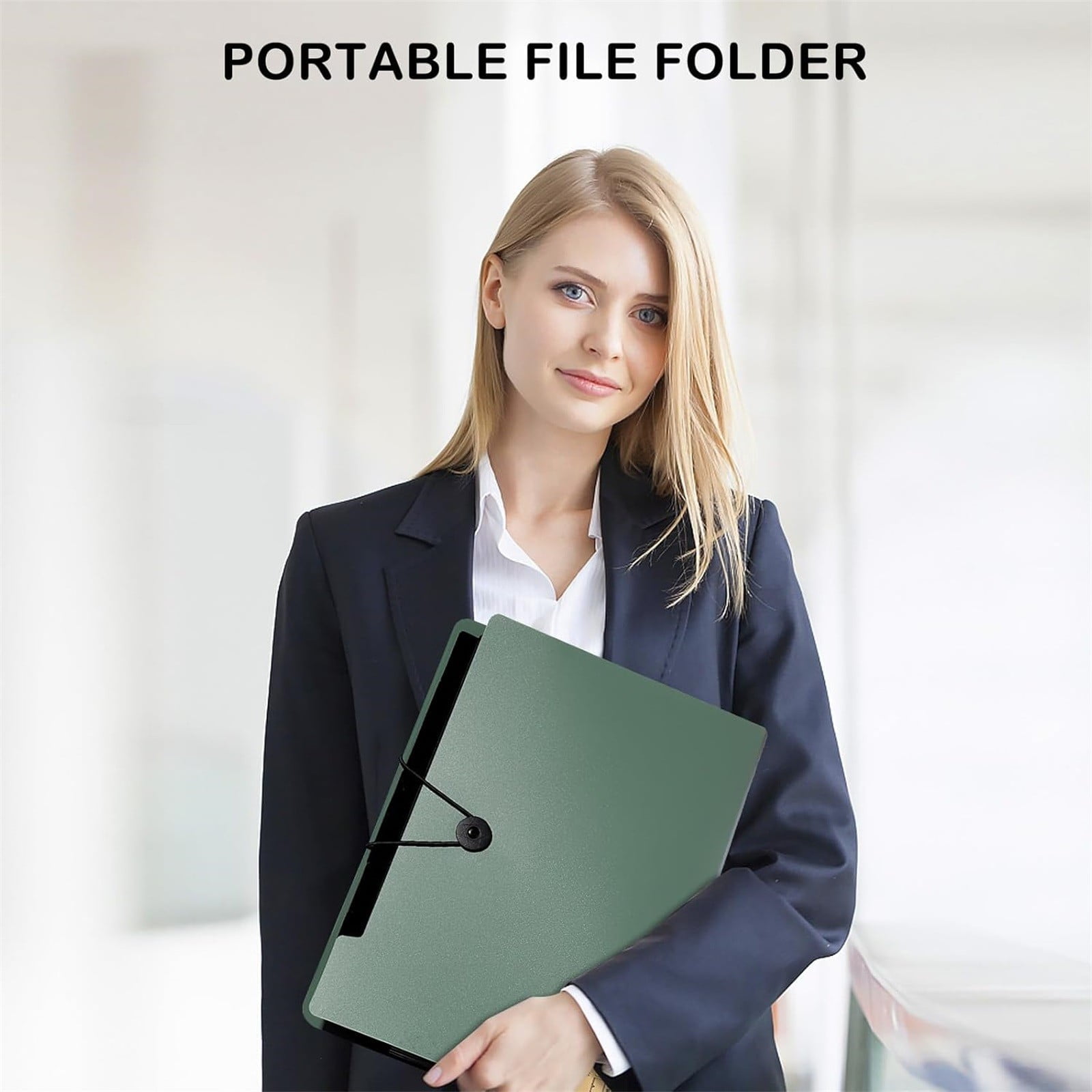 HmNPlay Expanding File Organizer - Portable Lightweight Document Folder ...