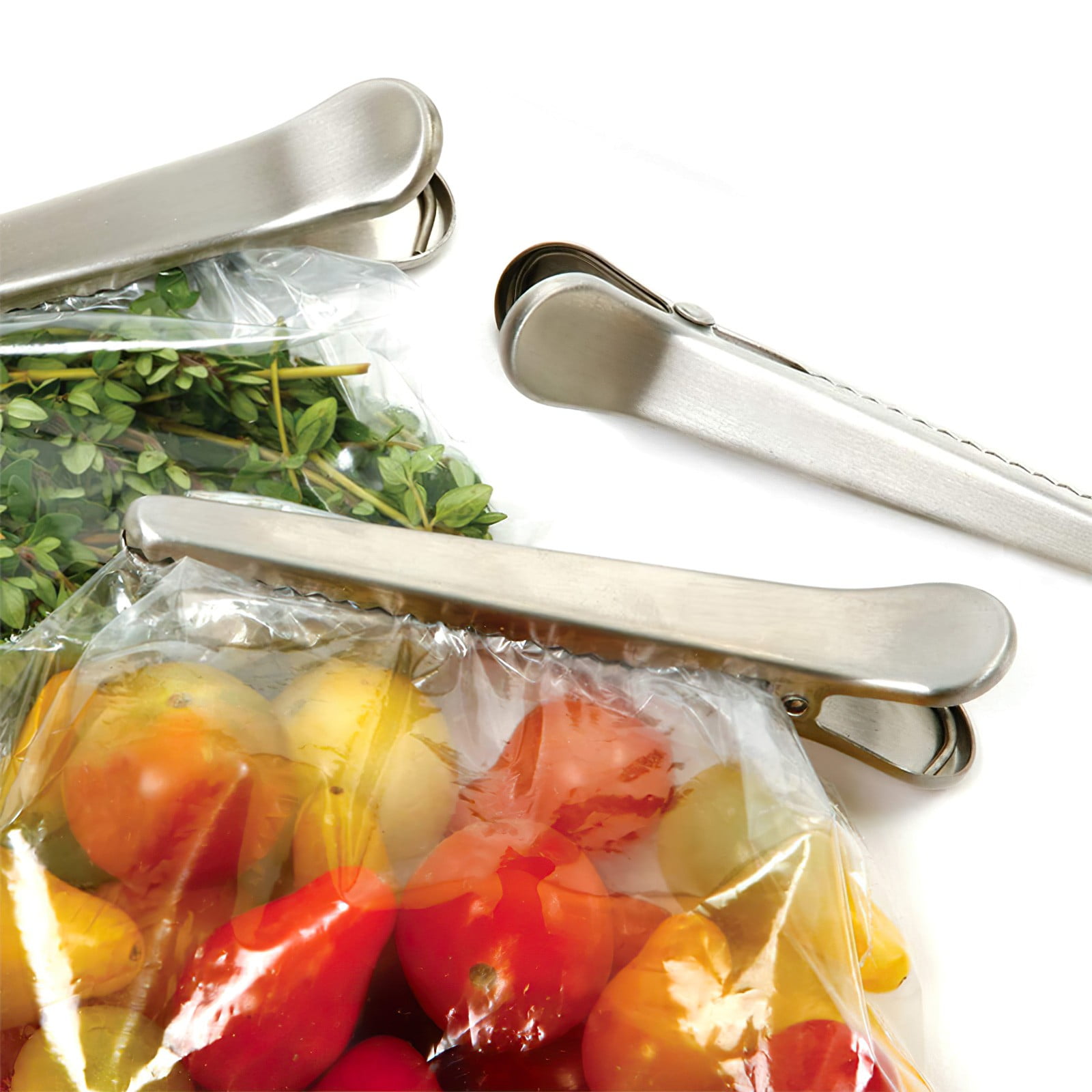 HmNPlay Heavy Duty Stainless Steel Chip Clip (1 Pack) Large Alligator ...