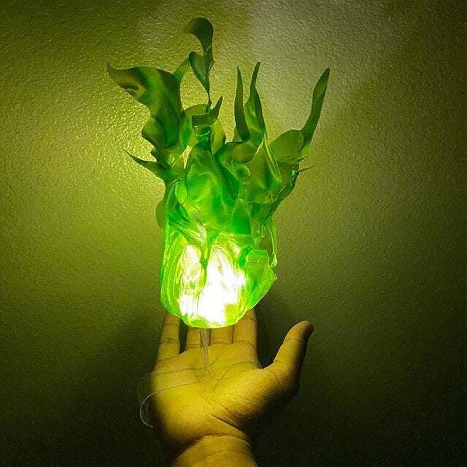 HmNPlay LED Floating Fireball Halloween Props, Illuminated Flameless ...
