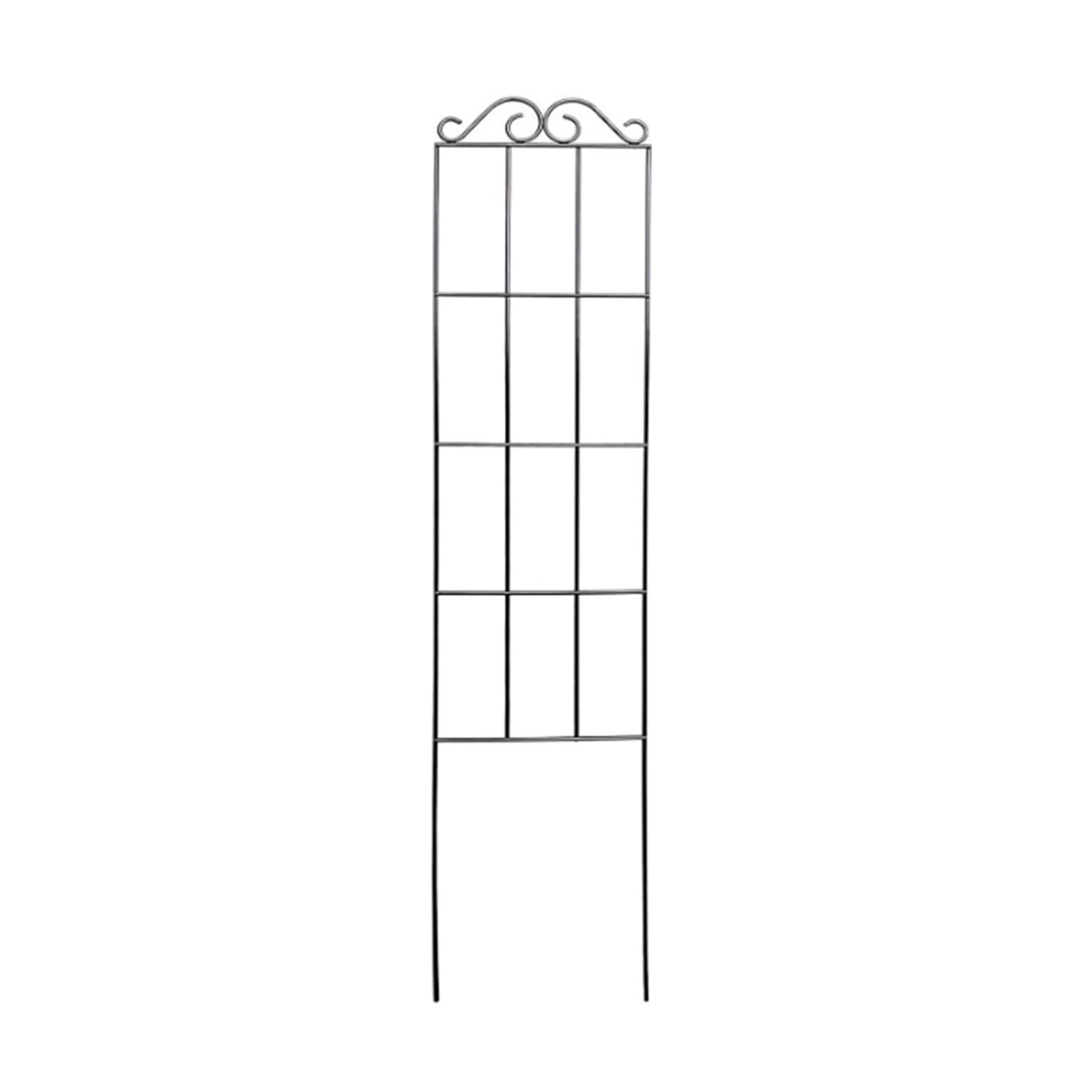 HmNPlay Metal Garden Trellis Plant Support for Climbing Plants Outdoor ...