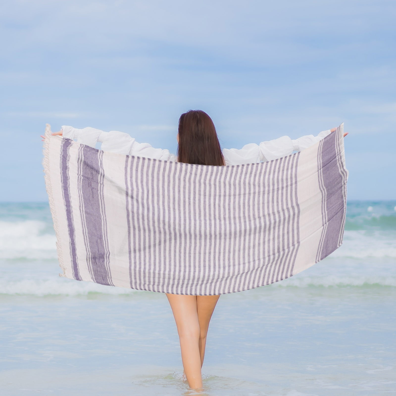 Hmgxay Beach Towel, Quick-Dry Sand-Free Beach Mat, Lightweight Travel ...