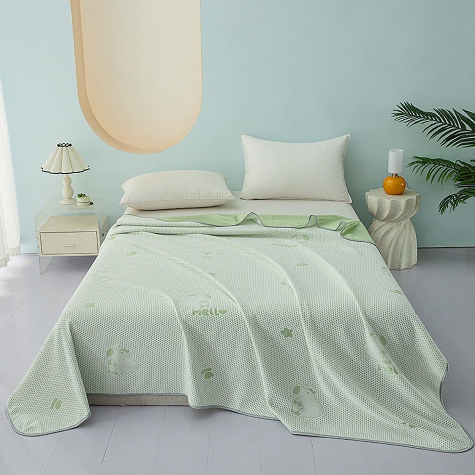 Hmgxay Summer Beans Cooling Quilt, 60"x80" Ice Blanket for All Seasons ...