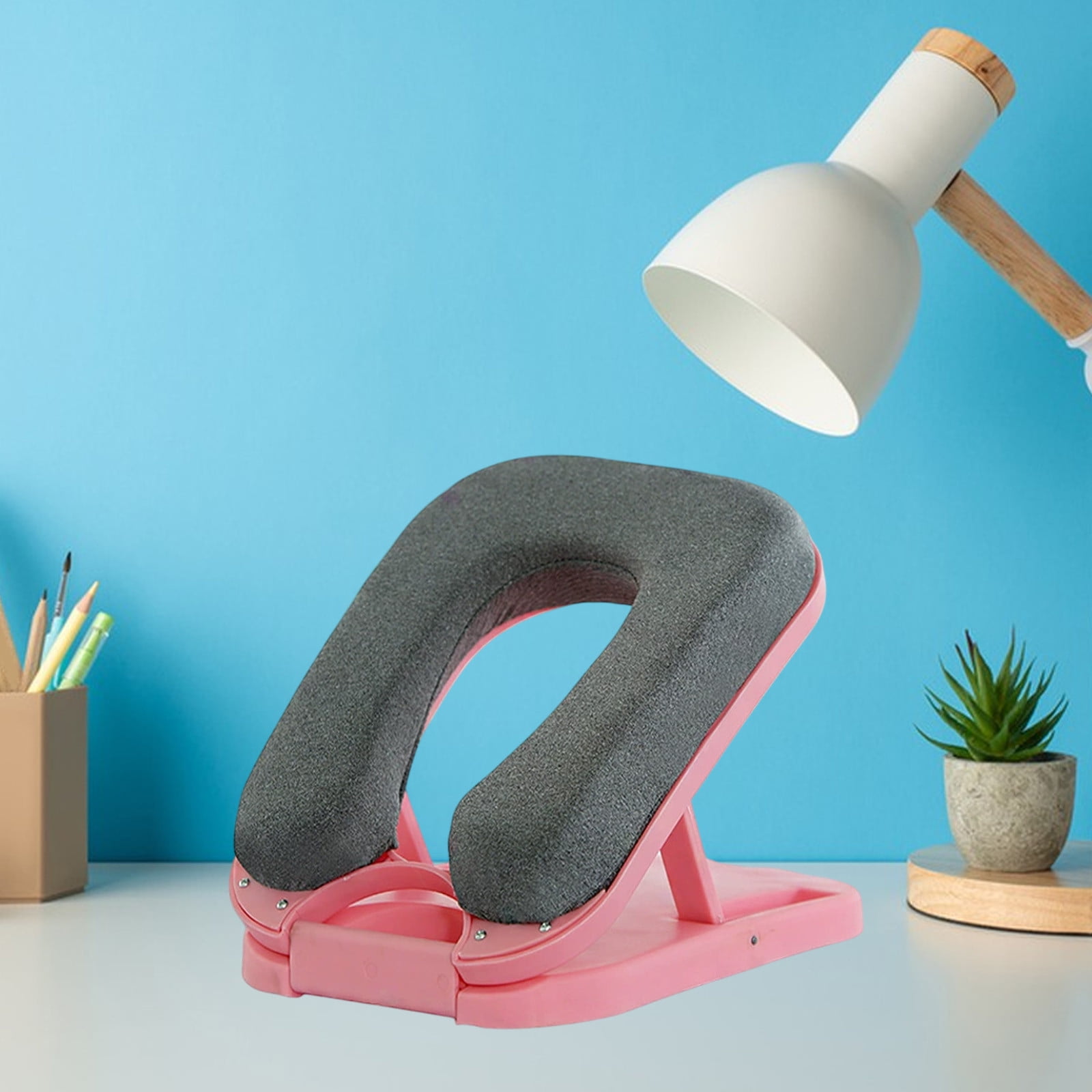 Hmgxay Thin Low Pillow, 7"x10" Ergonomic Sleep Aid - Pressure Relief ...