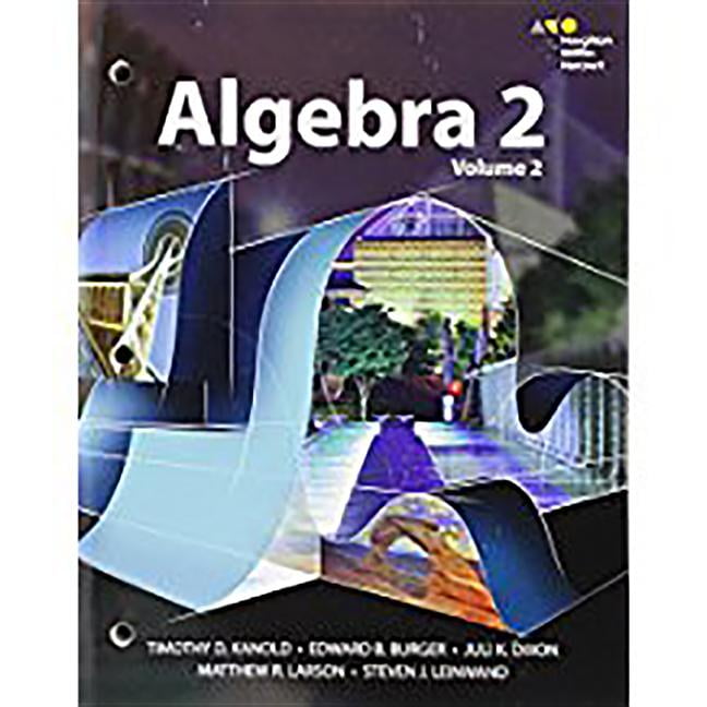 Hmh Algebra 2 Interactive Student Edition Volume 2 2015, (Paperback) - Walmart Business Supplies