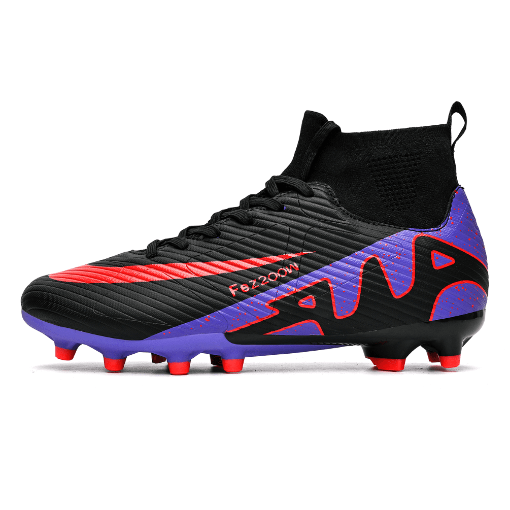 Hmhnsya Men's Soccer Cleat Soft TF/FG Football Boots Breathable Non ...