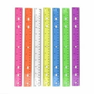 Business Source 12 12" Length 1.3" Width - 1/16 Graduations - Metric ...