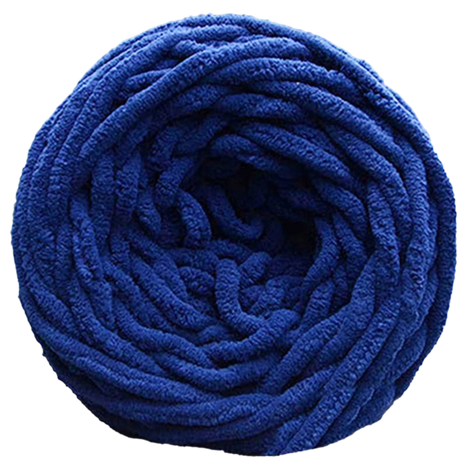 Hmlai Clearance Thick Wool Knitting Needle Thread Ball Navy Blue (Qty: Yarn Ball*1), Chunky Yarn ...