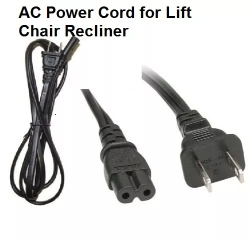 Hmleaf AC Power Cord for Lift Chair or Power Recliner Power Supply ...