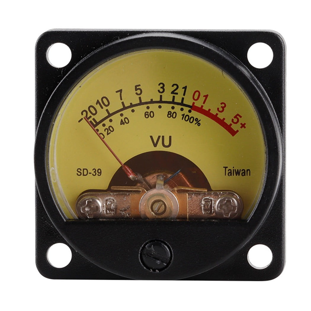 Hmoddpon-35MM Analog VU Meter Radio Panel Kit Backlit With VU Driver ...