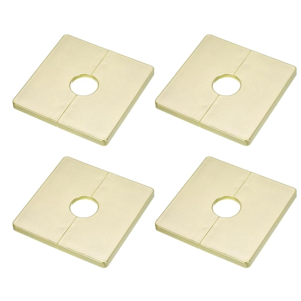 Hmoddpon-4 Wall Flange Square Pipe Cover Plate Faucet Decoration ...