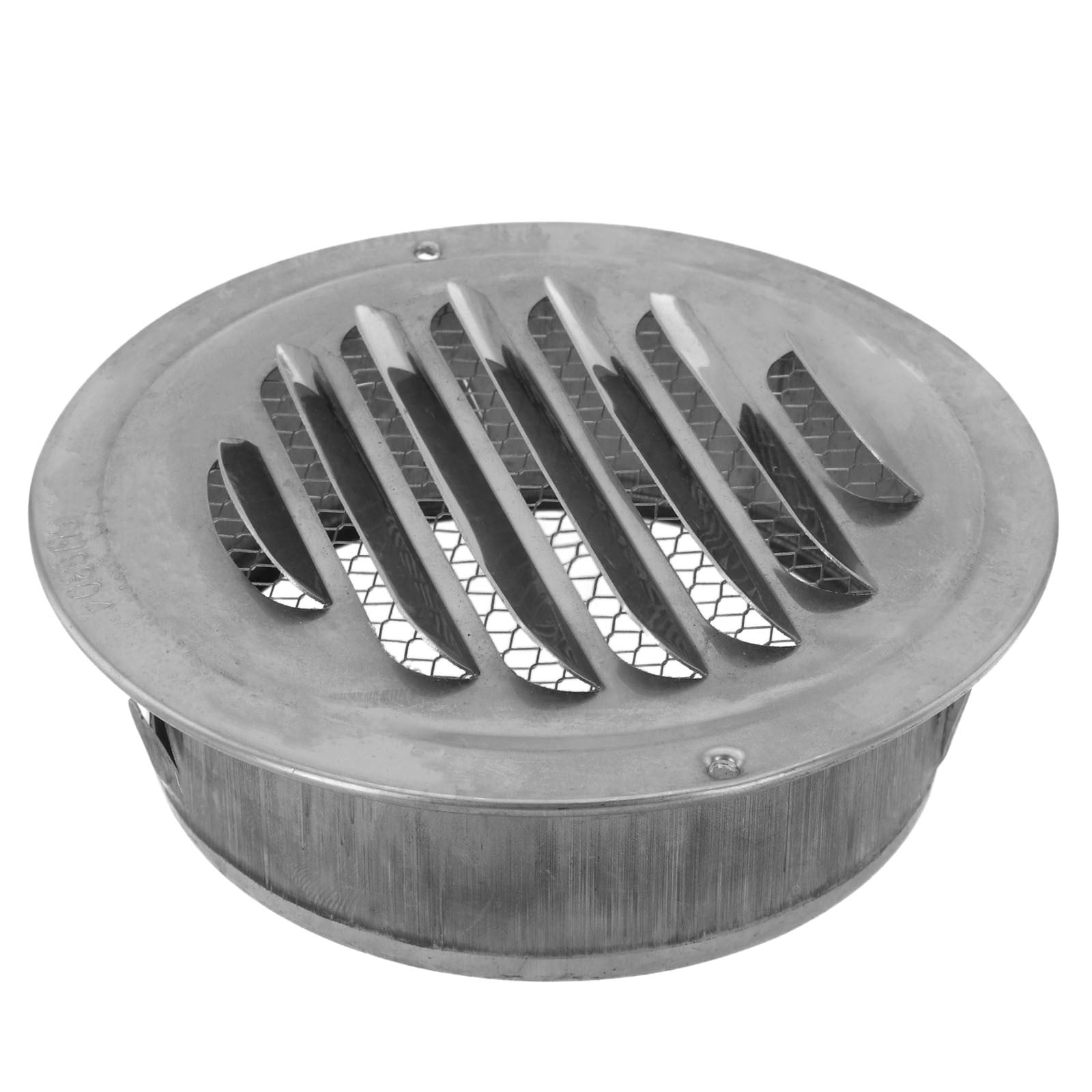 Hmoddpon-70-200 Round 304 Stainless Steel Vent Grille Exterior Wall ...