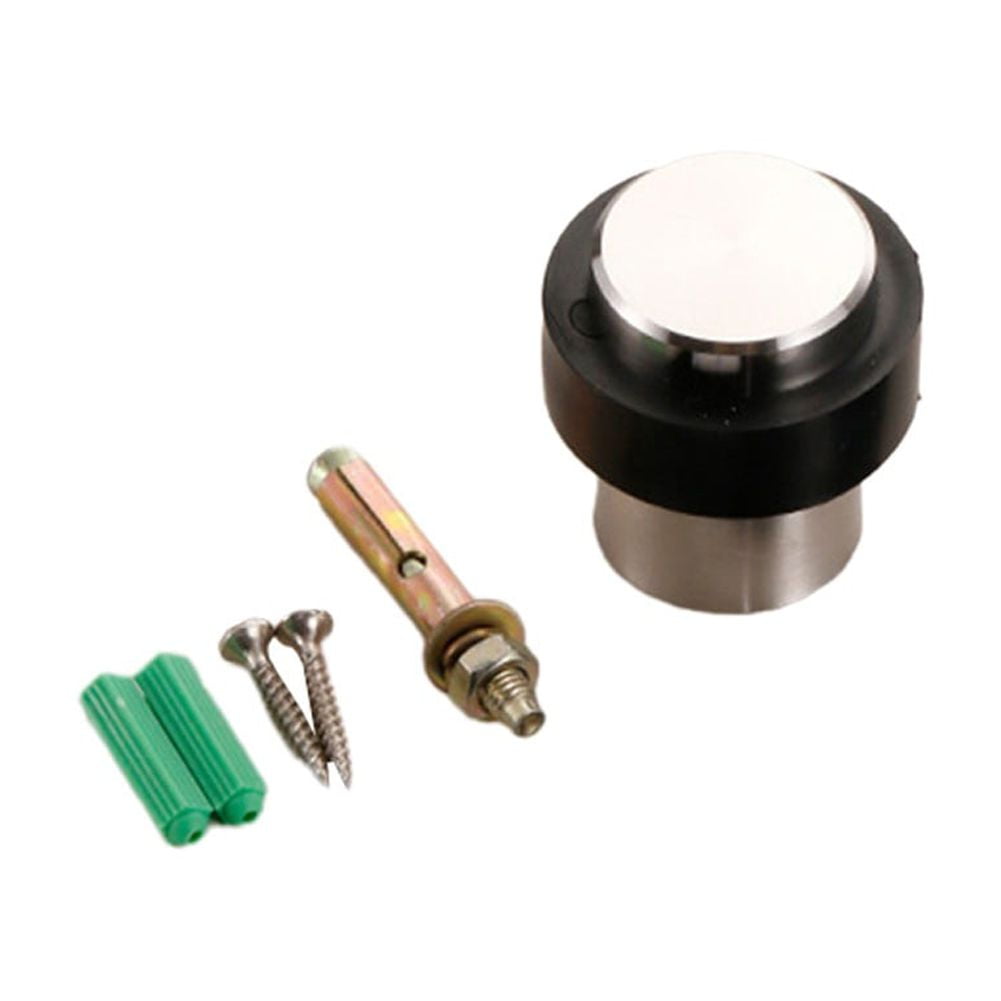 Hmoddpon-Door Stopper Stainless Steel Door Protective Pad Wall ...