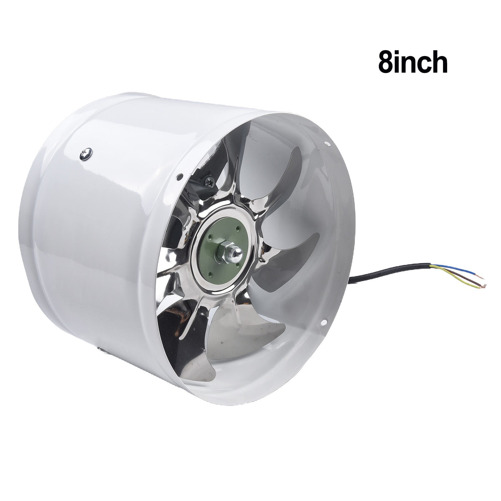 Hmoddpon-Extractor Fan 200mm Inline Pipe Fan Smoke Extractor Duct Fan ...