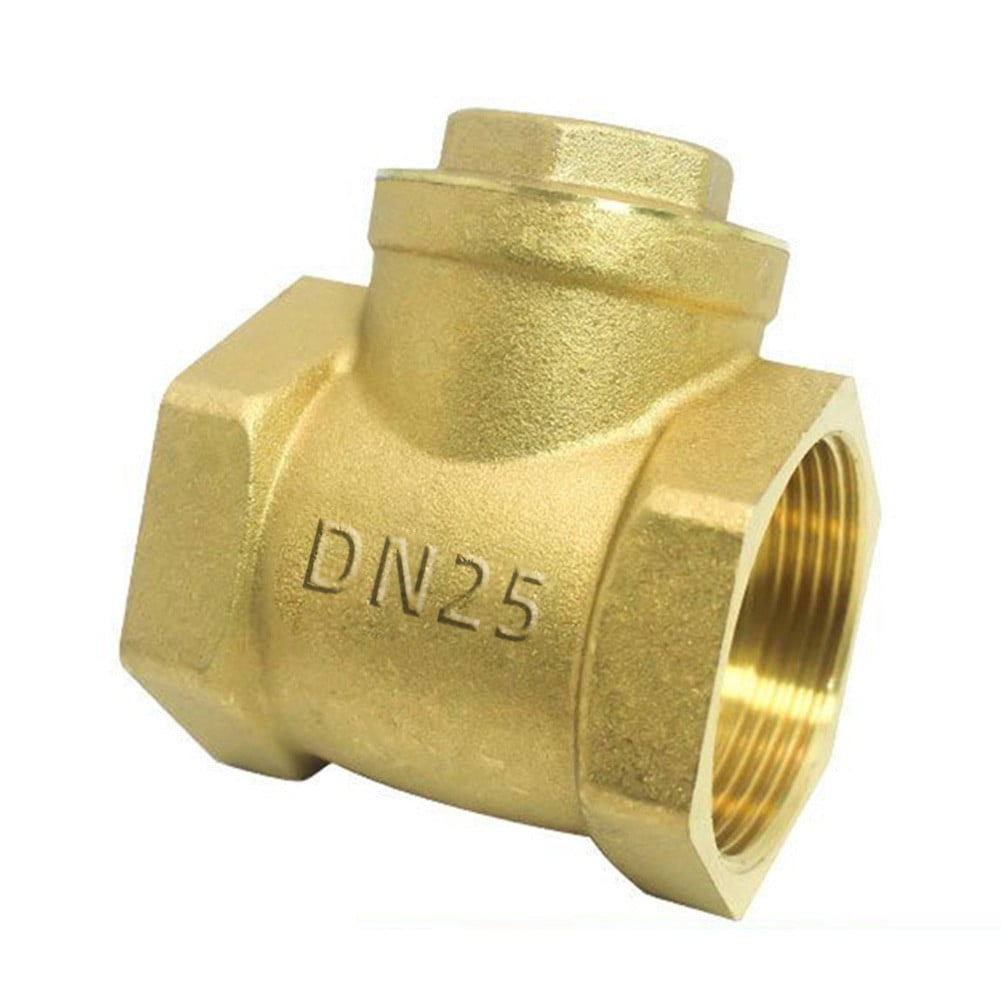 Hmoddpon-Water Meter Internal Thread Check Valve Brass Check Valve 1/2 ...