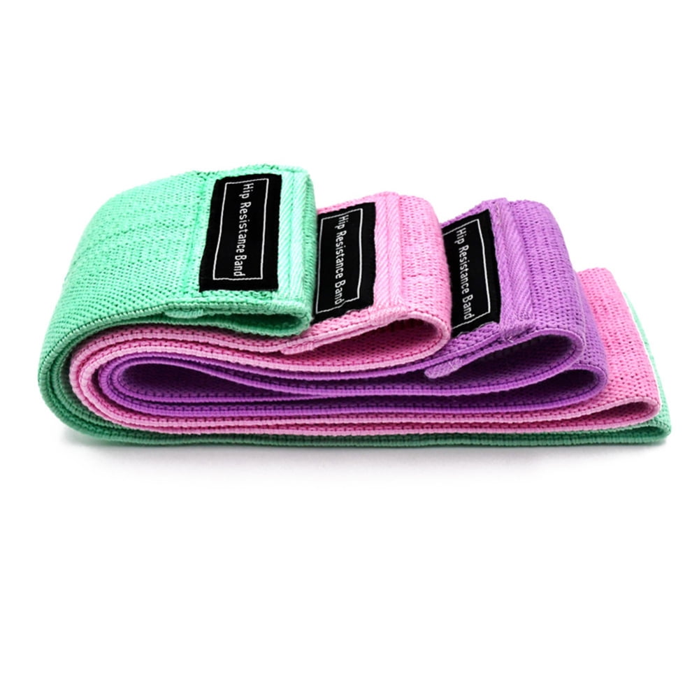 Hmount Deeroll 3PCS Resistance Bands Rubber Band Workout Fitness Gym ...