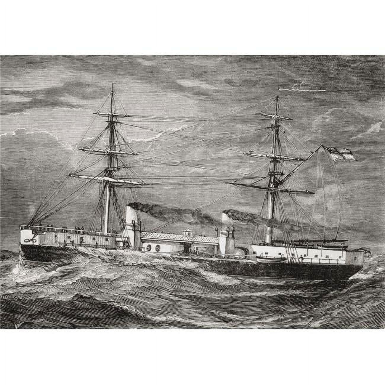 Hms Inflexible. Invincible Class Battlecruiser of The British Royal ...