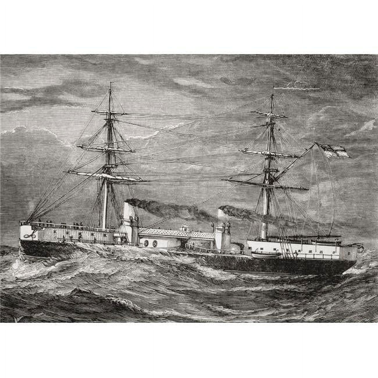 Hms Inflexible. Invincible Class Battlecruiser of The British Royal ...