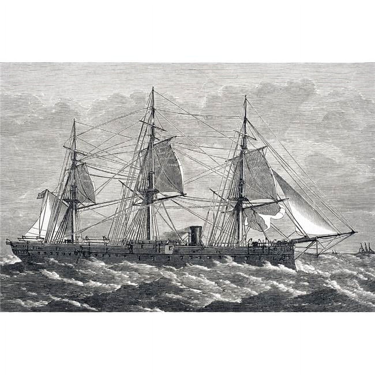 Hms Invincible At the Queens Jubilee Naval Review In 1887 From ...