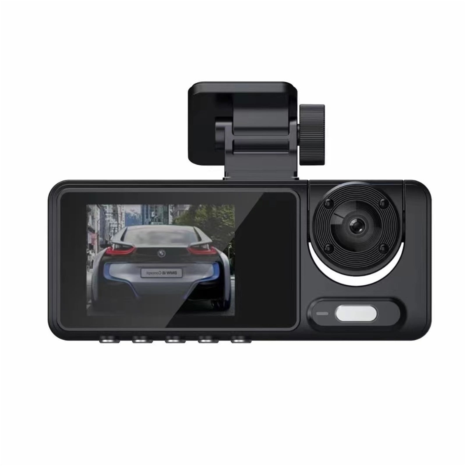 Hmsavn 2-inch Dashcam 2-channel HD 1080P 2-lens Parking Surveillance ...