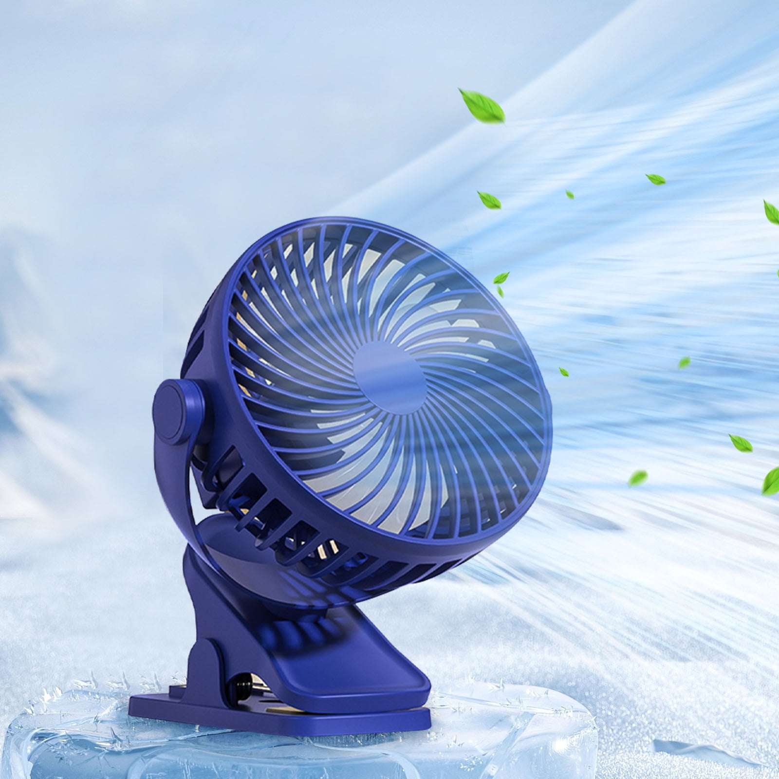 Hmsavn Clip-on Desktop Fan Student Dormitory Bed Clip-on Fan Office USB ...