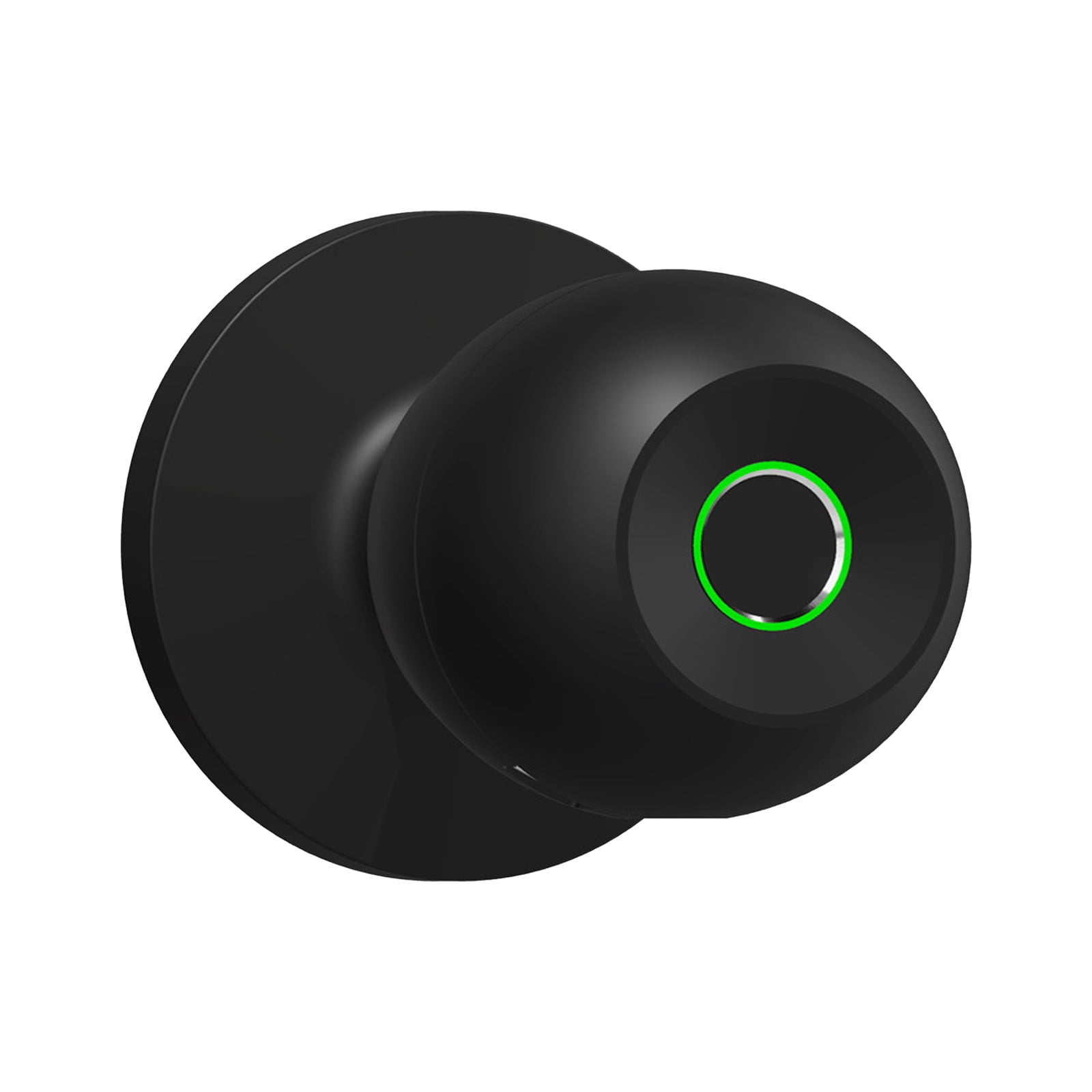 Hmsavn Indoor Fingerprint Lock Household Wooden Door Ball Lock Smart ...