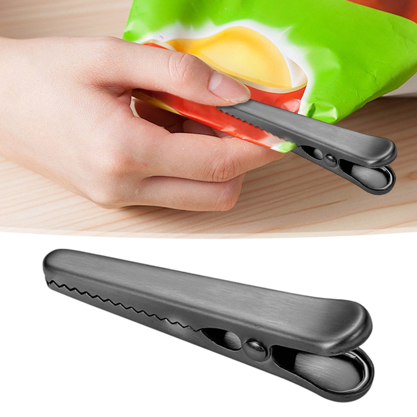 Hmsavn Organization and Storage Stainless Steel Sealer Seals Clamp ...