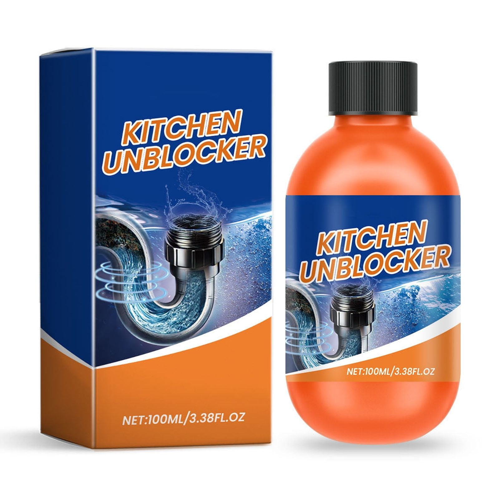 Hmsavn Pipe Unclogger Kitchen Unclogger Powerful Pipe Unclogger Sink ...