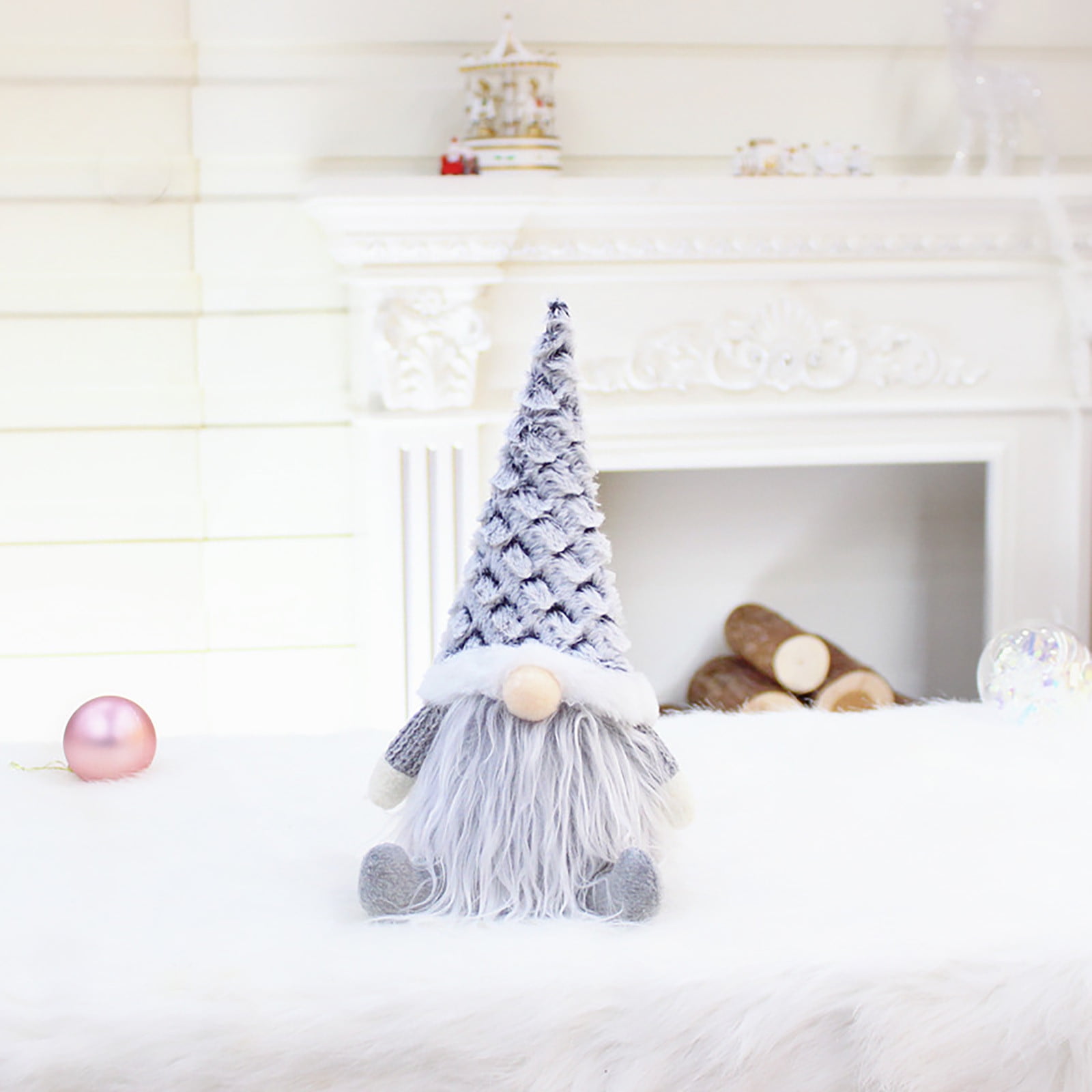 Hmsavn Valentine's Day Telescopic Pole Faceless Doll Window Layout ...