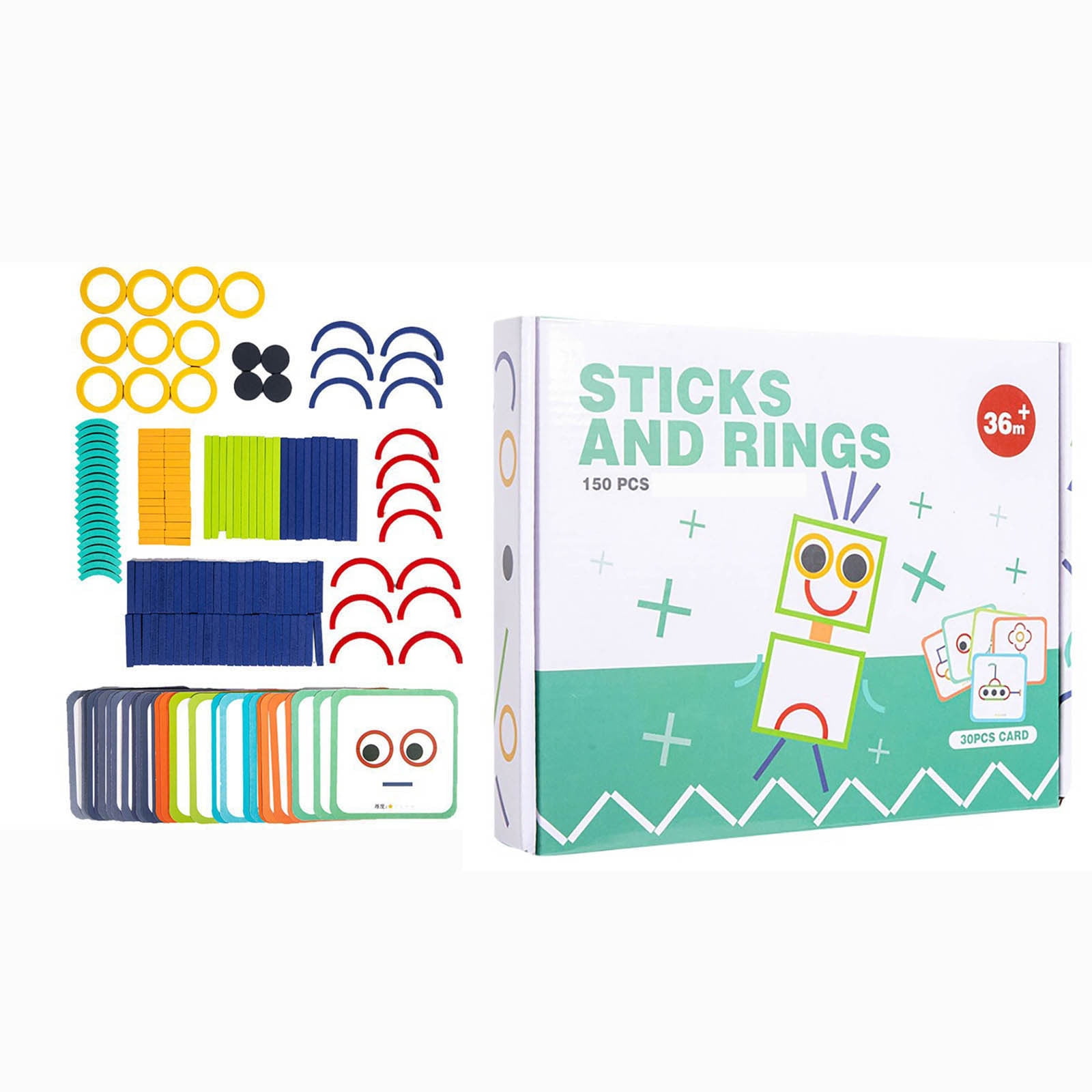 Hmsavn Wooden Building Block For Kids Inspired Wooden Puzzle Blocks ...