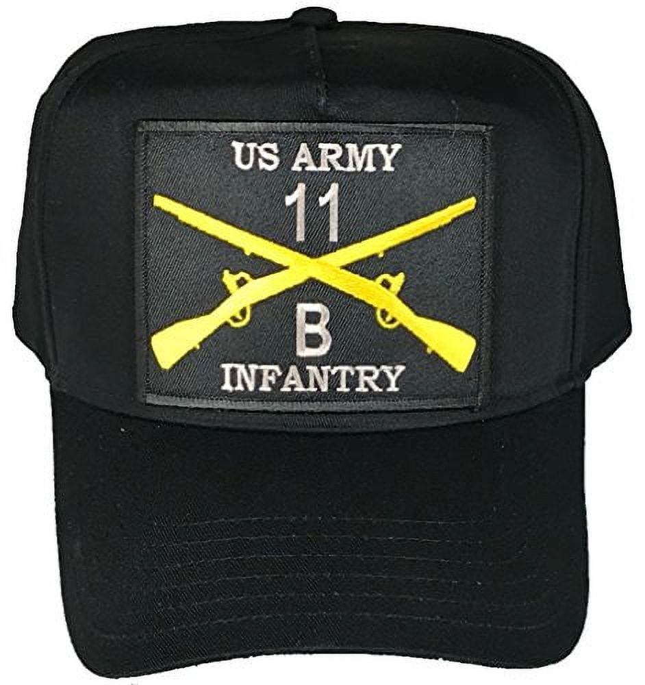 HnP US Army 11B Mos Infantry Hat - Black - Veteran Owned Business ...