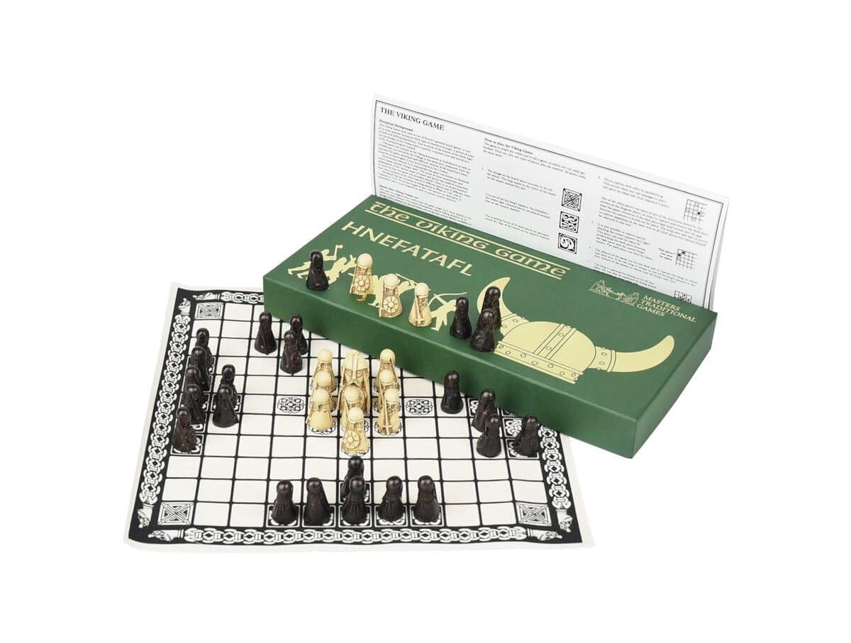 Hnefatafl Board Game - KEF16 Viking Chess Set - The Masters Edition ...