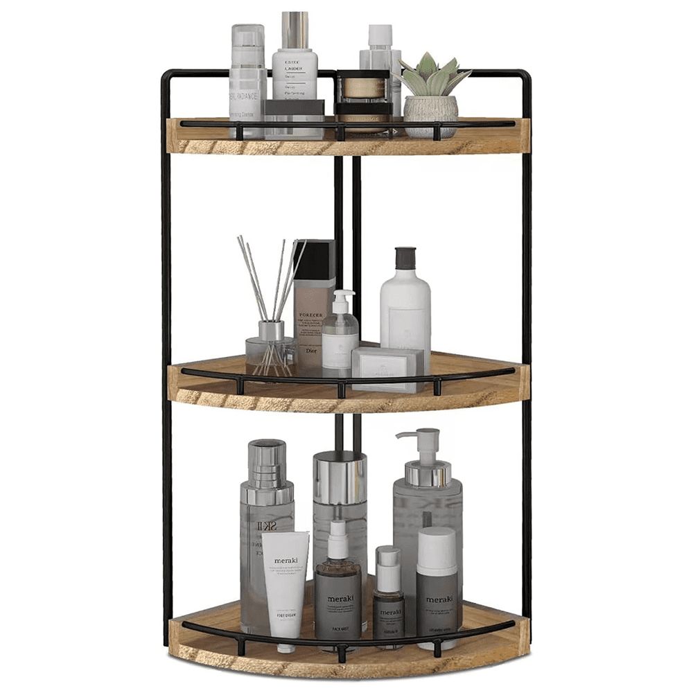 Hnrifc 3-Tier Corner Bathroom Organizer Countertop for Storage,Counter ...